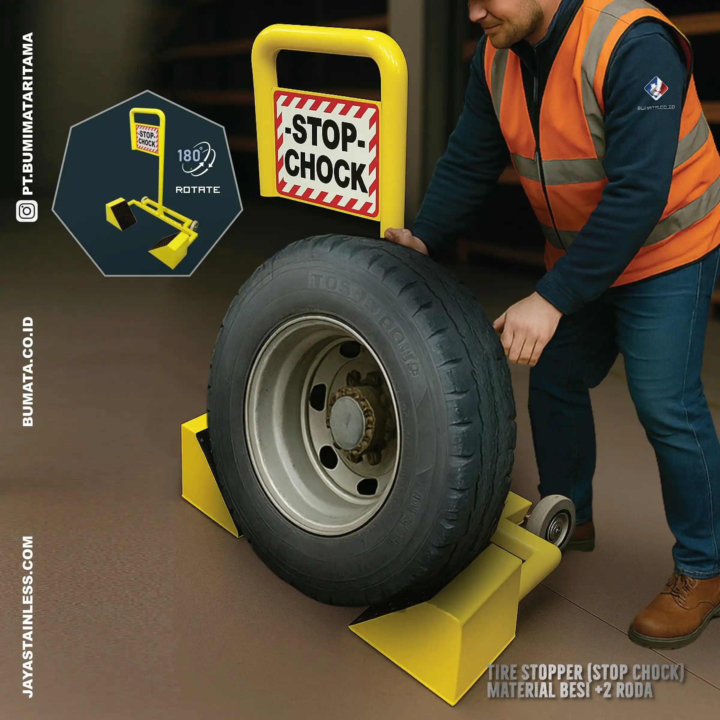 Stop Chock PT, DAKARA CITRA TANGGUH. - Jaya Stainless Blog