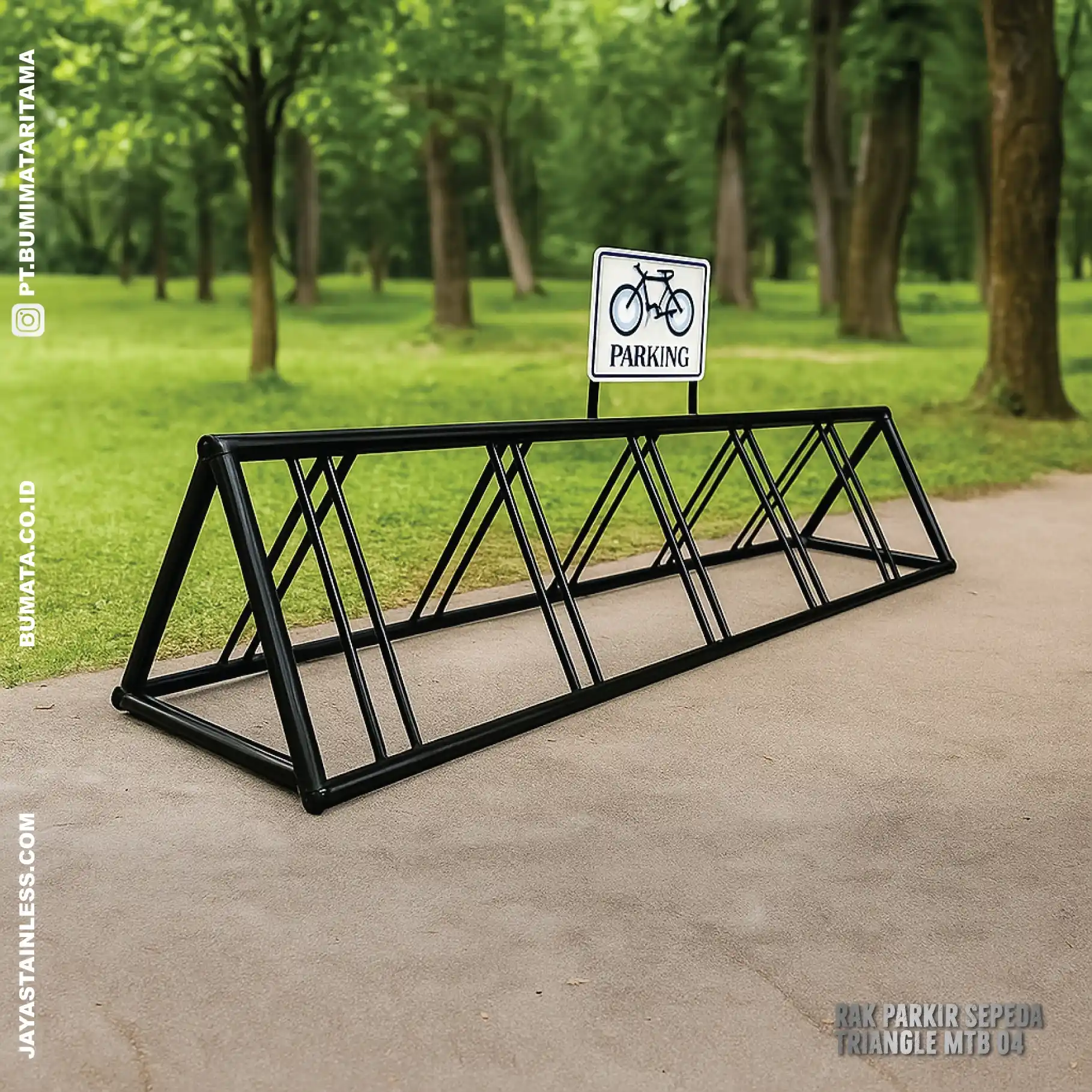 Rak Parkiran Sepeda Stainless Steel Pesanan TMMIN SUNTER - Jaya ...